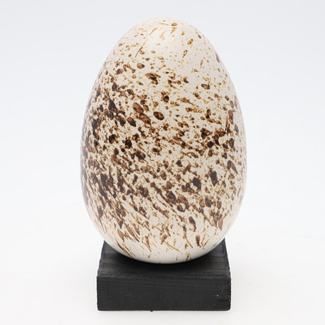 KARL ARTHUR FREDRIKSSON. sculpture, egg, ceramics, signed KAF. Ceramics ...