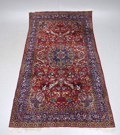 MATTA, figural, orientalisk i persisk stil, semiantik. Mattor & Textil ...