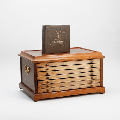 SILVER PLAQUES, "The 100 greatest masterpieces", sterling silver ...