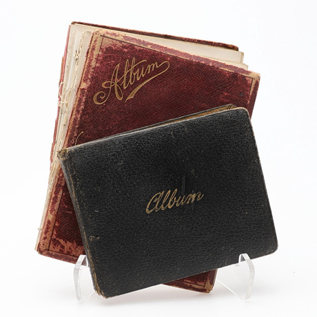 TWO ENGLISH SK ALBUMS AMICORUM FROM THE 1920'S WITH CHARMING PICTURES ...