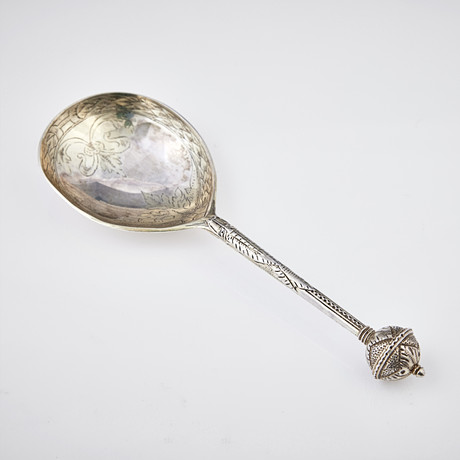 A 17th century silver spoon, probably Norway. Silver & Metals - Silver ...