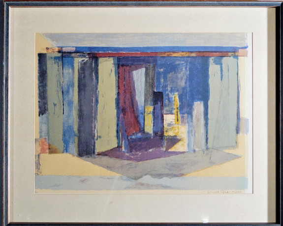 EMIL GREGERSEN. , färglitografi, signerad. Konst - Grafik - Auctionet