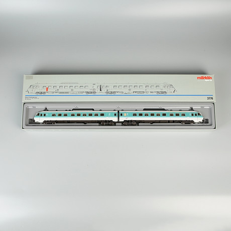 MÄRKLIN 3776 motorvagnståg, DB BR 610, originalförpackning. Leksaker - Leksaker - Auctionet