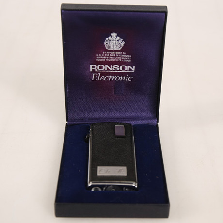 TÄNDARE, Ronson Electronic med etuie, London. Övrigt - Modern Teknik ...