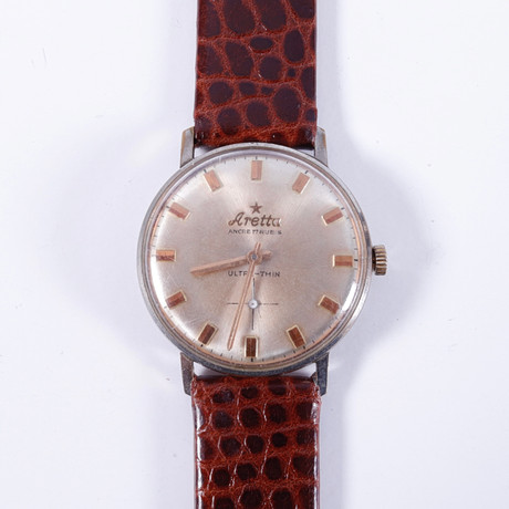 WRIST WATCH, Aretta, mechanical, 60s/70s. Clocks & Watches ...