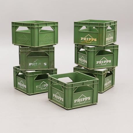 PLASTBACKAR, 7 st, 1900-talets andra hälft. Övrigt - Övrigt - Auctionet