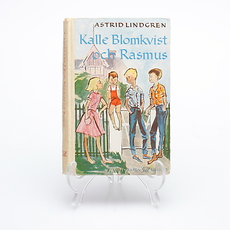 BOOK, "Kalle Blomkvist and Rasmus", Astrid Lindgren, 2nd edition with ...