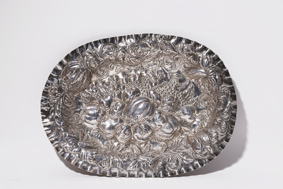 REPASSED SOURCE. PUNCHED SILVER. SALAMANCA, 18TH CENTURY. Silver ...