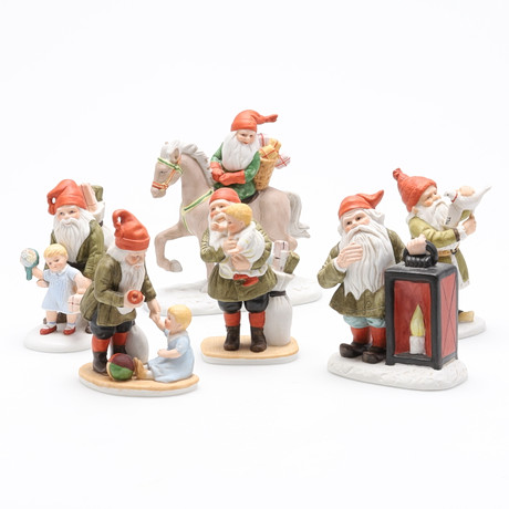 FIGURINER, 6 st, Jenny Nyström, Kalmar Läns Museum, numrerade 363/970 ...