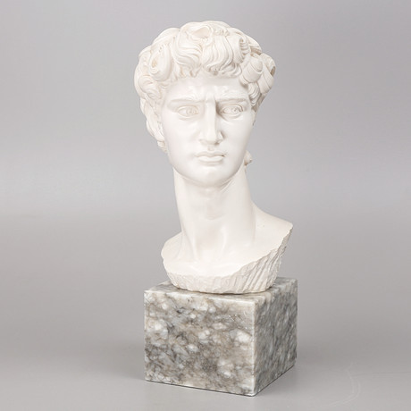 BUST, plastic on marble plinth, signed. Art - Sculptures & Bronzes ...
