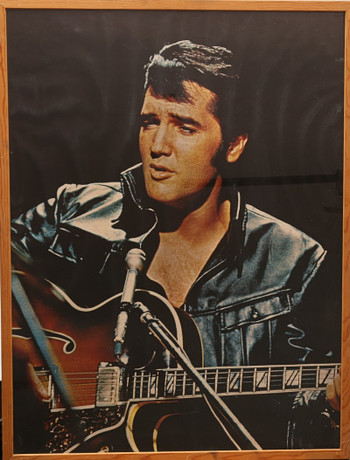 POSTER, framed, Elvis Presley, comeback special show- 68. Art - Other ...