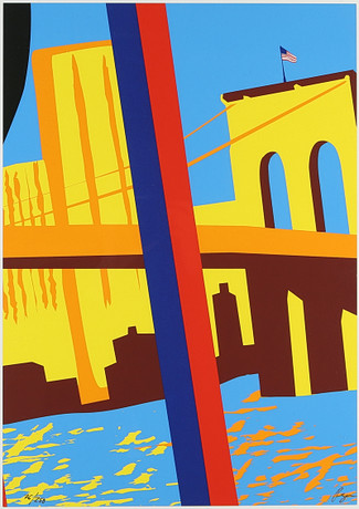 RICHARD RYAN (SVERIGE, FÖDD 1974). "Manhattan Octaves", silkscreen ...