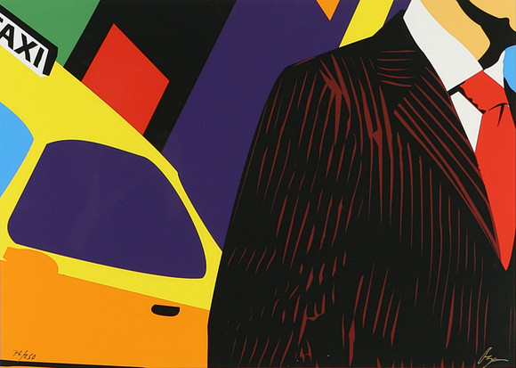 RICHARD RYAN (SVERIGE, FÖDD 1974). "Manhattan Octaves", silkscreen ...