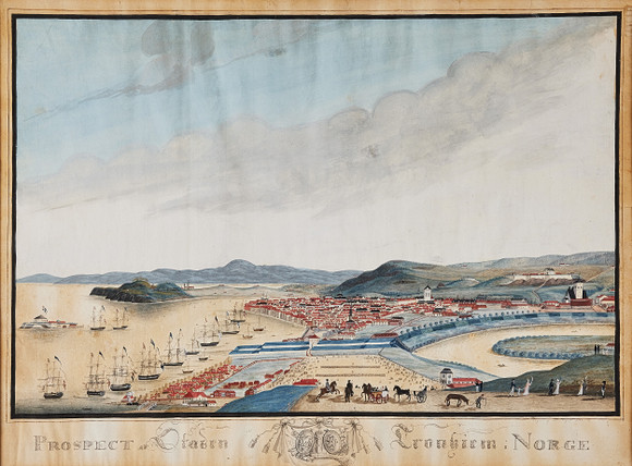 MATHIAS FERSLEW DALAGER (1769-1843) ELLER SONEN MATHIAS ANTON DALAGER ...