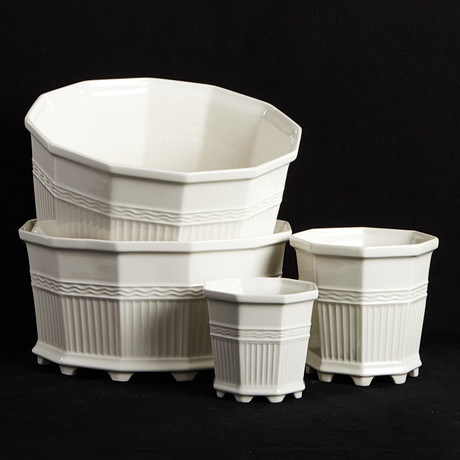 PRINS EUGEN. Outer lining, 4 pieces, "Waldemarsudde", Gustavsberg and ...