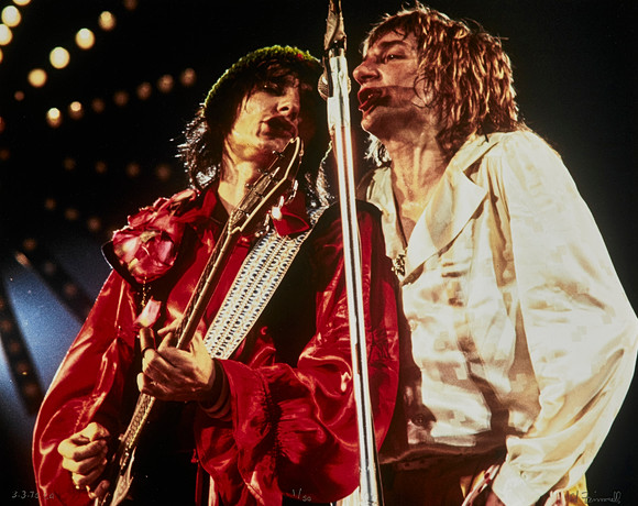 ED FINNELL (USA/SVERIGE, FÖDD 1956). Ronnie Wood+ Rod Stewart, The ...