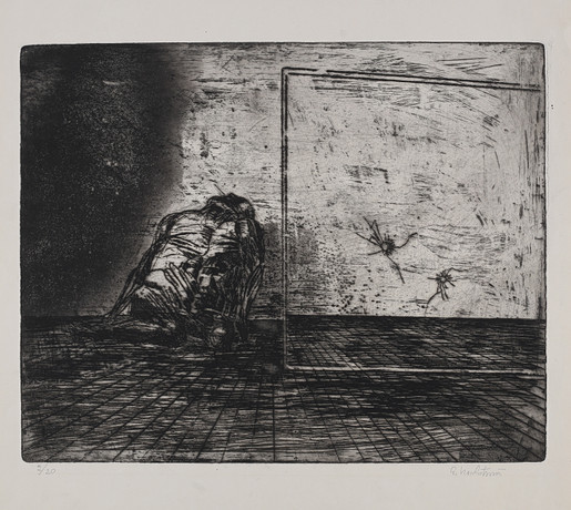 GERHARD NORDSTRÖM. Etchings, 4 pieces, signed and numbered 20 editions ...