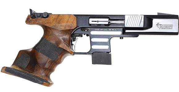 PISTOL, Halvautomatisk, fabrikat Pardini, modell HP, kaliber .32 S&W WC ...