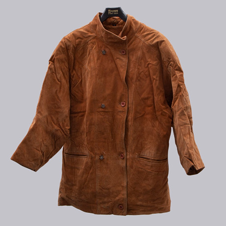 JACKET, suede, 1900s. Miscellaneous - Miscellaneous - Auctionet