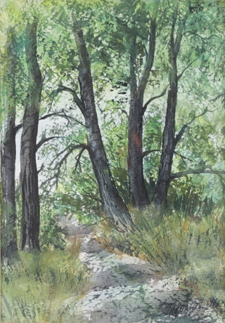 INGVAR ANDERSSON. Watercolor, signed Ingvar A, dated 1976. Art ...