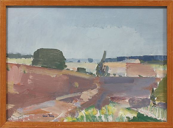 LARS FALK. Landscape motif, oil on canvas, signed. Art - Paintings ...