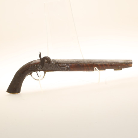 BLOCK PISTOL, Tower GR, England, 19th century. Weapons & Militaria ...