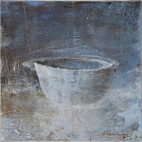 BODIL HEDLUND (Född 1946) Kärl, oljemålning på duk, signerad B Hedlund ...