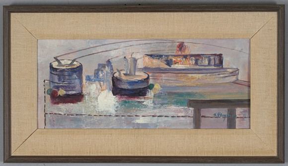SVEN H ENGBERG. Oil on Board, signed and dated 1960, verso. Art ...