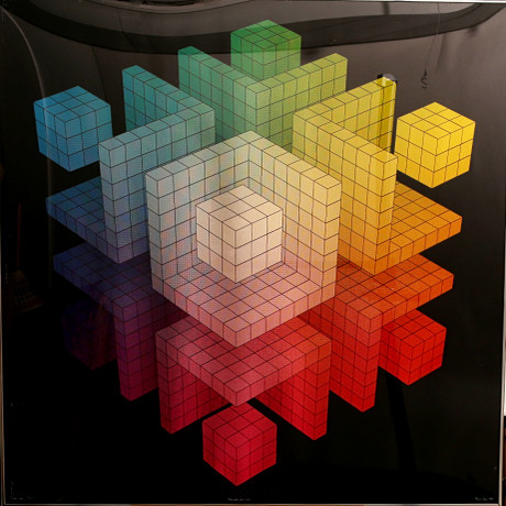 BECK & JUNG (HOLGER BÄCKSTRÖM/BO LJUNGBERG), computer ink plot ...