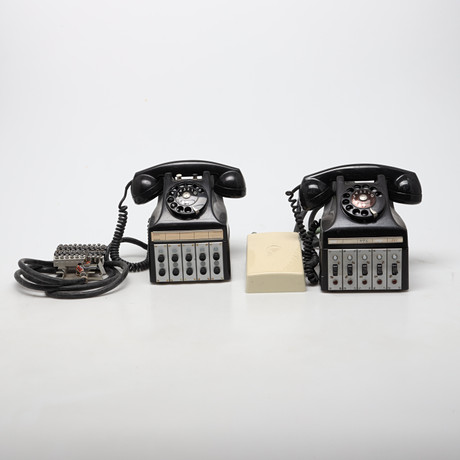 LINJETAGARE, 2 stycken, Televerket, 1960-tal. Övrigt - Teknika ...