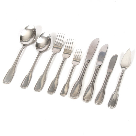 FOLKE ARSTRÖM. Bestickservis, 90 delar, "Attache", GAB, Gense. Silver ...