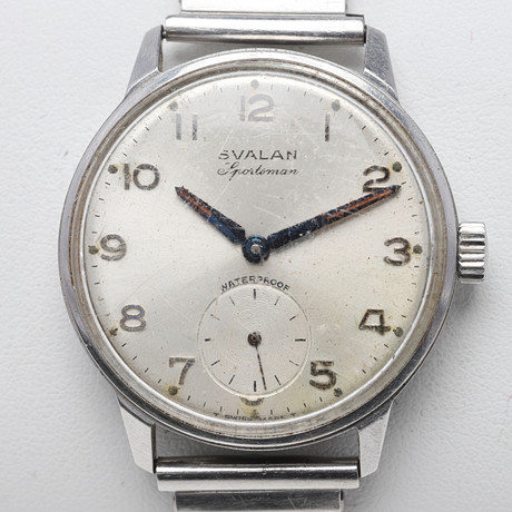 WRIST WATCH, Swallow, Sportsman, manual Switzerland, 1950s/60s. Clocks ...