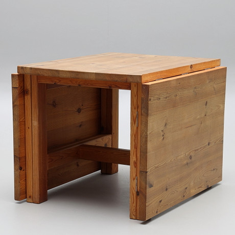 BATTLE TABLE, pine, 1970s. Furniture - Tables - Auctionet