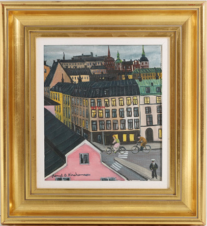 BENGT OLOV ABRAHAMSSON. 1924-1989, Oil on canvas, signed. Art ...