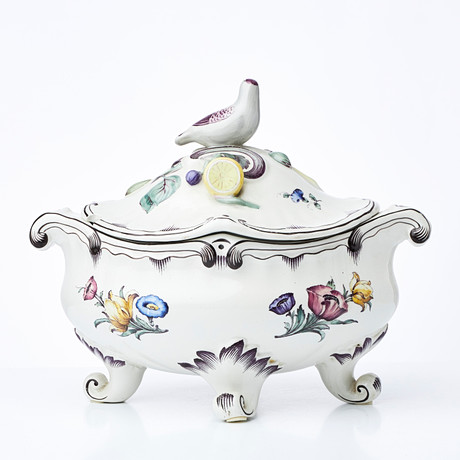 TERRIN, rococo style, "Rörstrandia", Rörstrand, probably Nils Emil ...