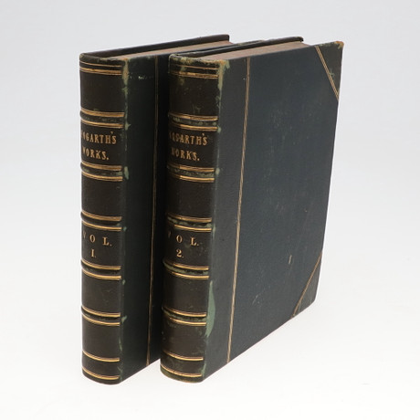 WILLIAM HOGARTH. The Genuine Works, 2 volumes, 1808-10. Books, Maps ...