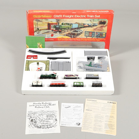 HORNBY - BOXED GWR FREIGHT ELECTRIC TRAIN SET. Toys - Toys - Auctionet
