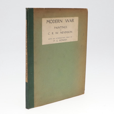 C. R. W. NEVINSON. Modern War, 1917. Books, Maps & Manuscripts - Books ...