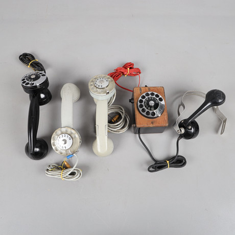 REPARATÖR TELEFONER, 4 stycken, Televerket, 1900-talets andra del ...