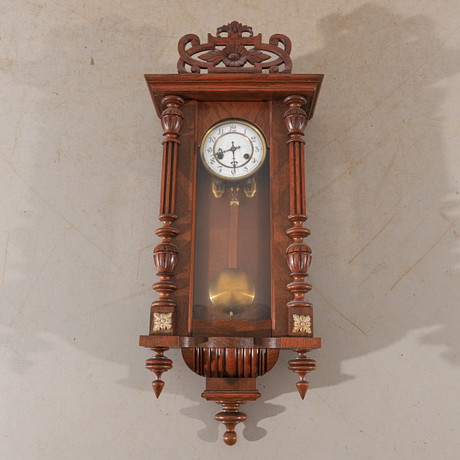 WALL CLOCK, oak, Junghans, first half of the 20th century. Clocks ...