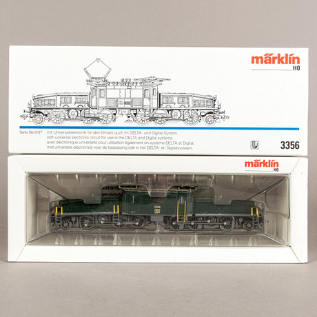 MÄRKLIN. E-Lok Krokodil H0 3356. Leksaker - Leksaker - Auctionet