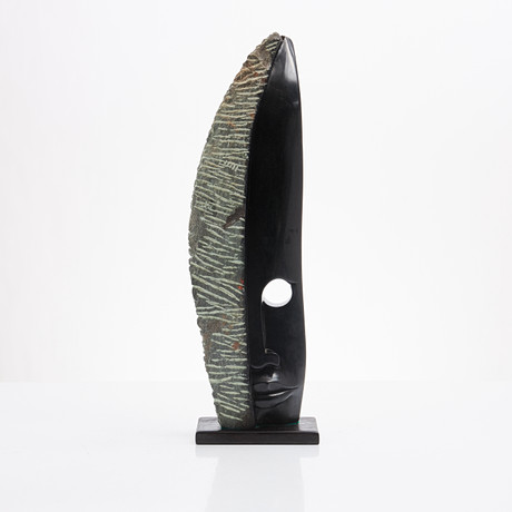 KUDA KAPUYA (Zimbabwe, 20th century). Sculpture, modern art, stone, so ...