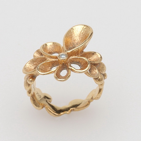 PER BORUP, RING "VIOLINA". Smycken & Ädelstenar - Ringar - Auctionet
