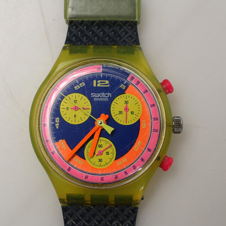 ARMBANDSUR, Swatch Grand prix Chronograph 1992 quartz. Klockor & Ur ...