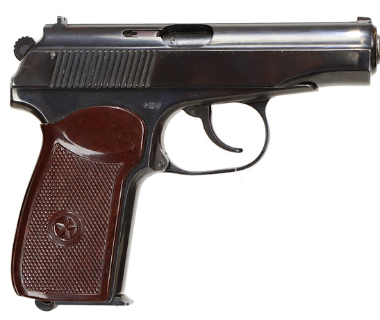PISTOL, Semi-automatic, make Makarov, caliber 9mm MAK, order no. BA3280 ...