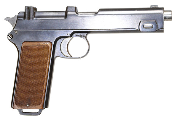PISTOL, make Steyr, model 1912, caliber 9mm Steyr, serial number 8712q ...