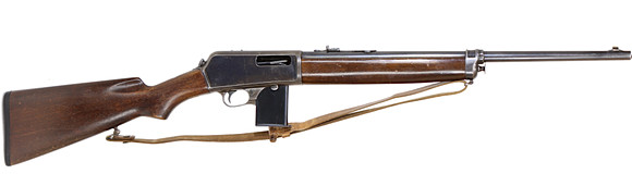GUN, Semi-automatic, make Winchester, model 1907, caliber .351 ...
