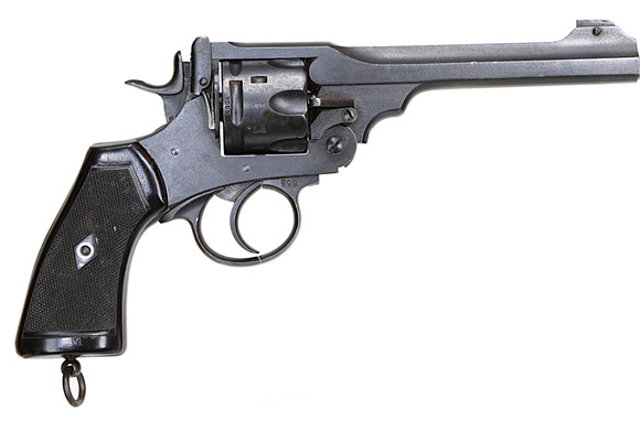 REVOLVER, Double Action, make Webley, model Mark VI, caliber .455 ...