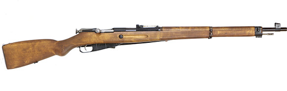 GEVÄR, Repeter, fabrikat Mosin Nagant, modell 39 (Finsk), kaliber 7 ...