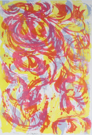 CHARLES ROLLIER. Färglitografi. Konst - Grafik - Auctionet